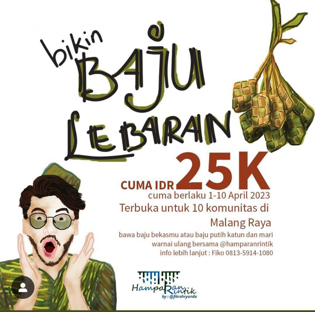 Hamparan Rintik Konsisten Mengenalkan Teknik Batik di Malang - Dinithea